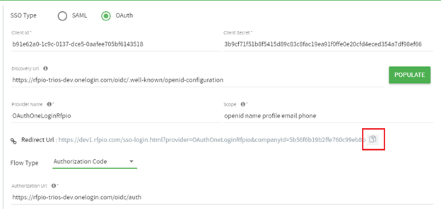 OneLogin OAuth with OpenID Connect Configuration – Home OneLogin OAuth with OpenID Connect Configuration – Home