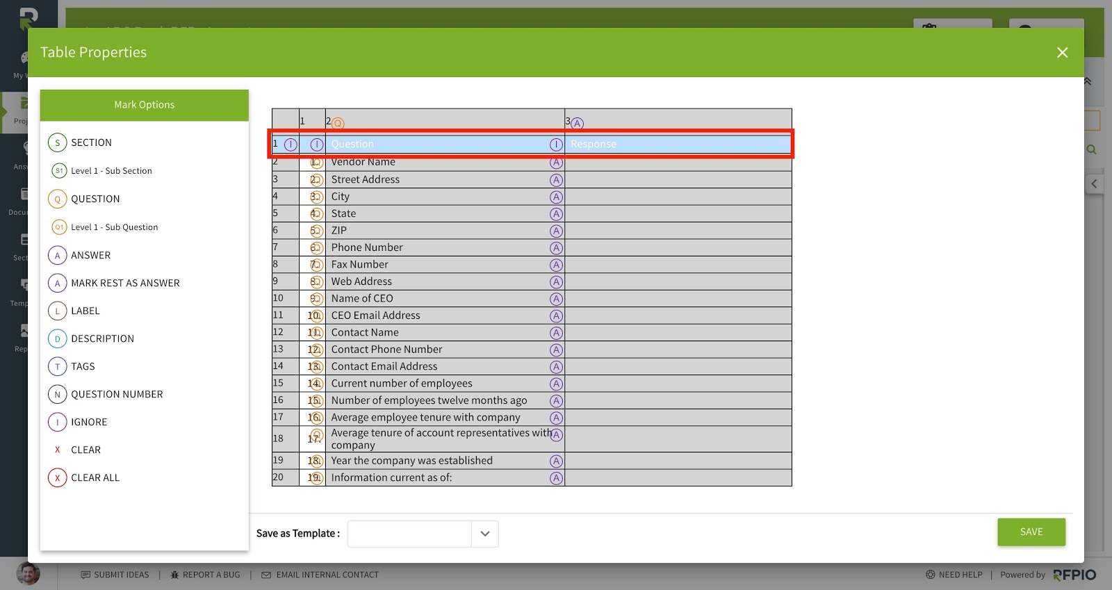 Import Mapping Options – Home