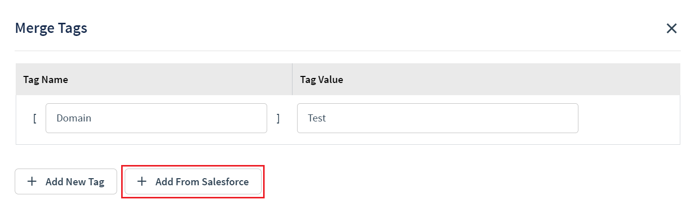 Creating And Managing User Defined Merge Tags Home 